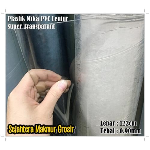 Jual Plastik Mika Lentur Super Bening PVC Import Korea Lebar 122cm Tebal 1mm 2mm 3mm - Jakarta ...