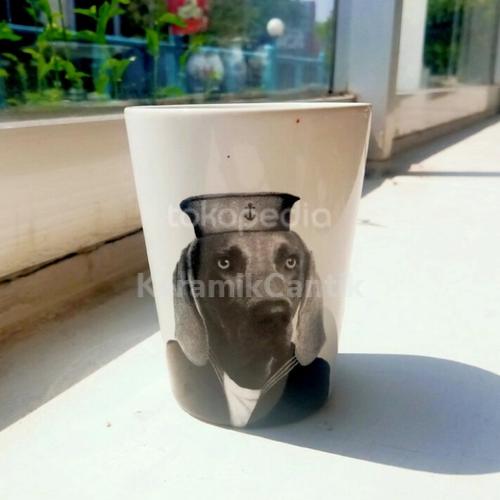 Jual Mug Gelas Keramik SANGO Cantik Putih Doggy Sailor Servant - Kota ...