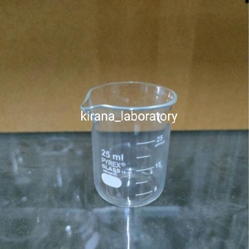 Jual Beaker Glass 25ml Pyrex - glass kimia 25ml PYREX class A - Kab ...