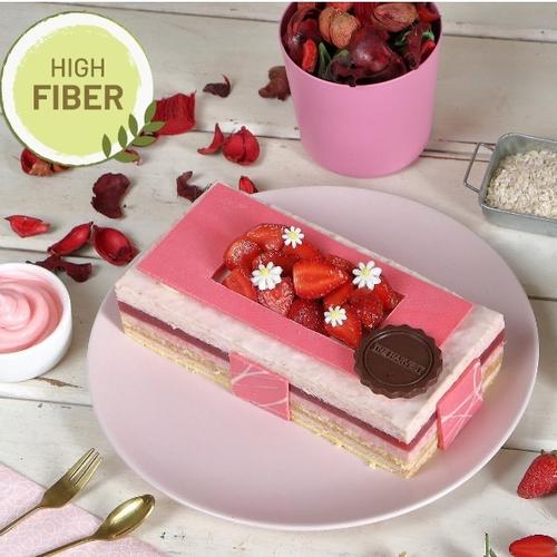 Jual Strawberry Oat Cheese High Fiber Cake / Diet Cake - The Harvest ...