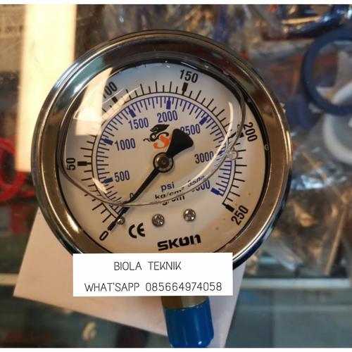 Jual PRESSURE GAUGE / MANOMETER 4" MERK SKON 35 KG/CM2 - Jakarta Barat ...