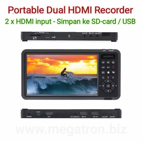 Jual Portable Video Recorder (Dual HDMI input) - Rekam ke USB / SD-card ...