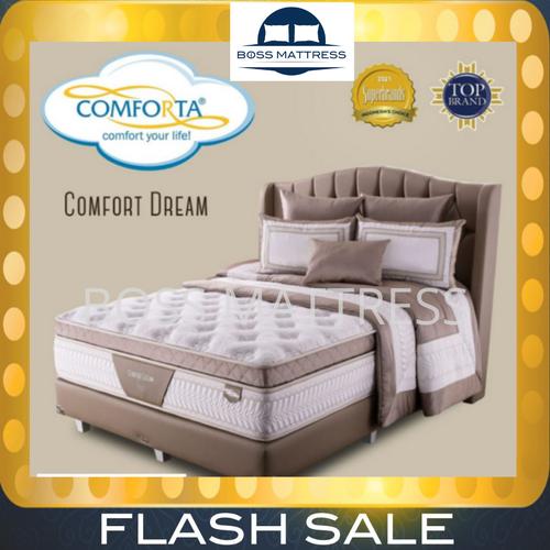 Promo COMFORTA SpringBed COMFORT DREAM ( Full SET ) 160 180 200 120 100 ...