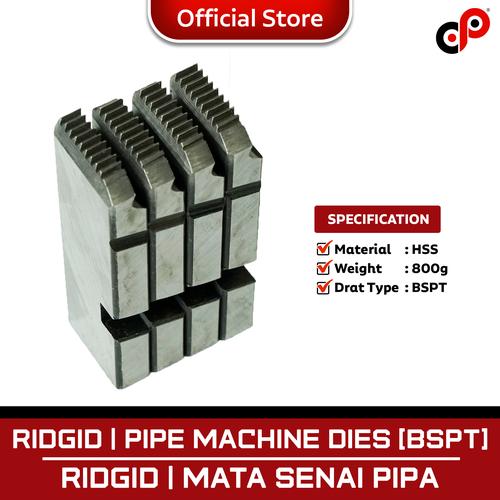 Jual CP| Mata Senai Pipa| BSPT / NPT| TCT / HSS| Ridgid| 1/2-3/4", 1-2 ...