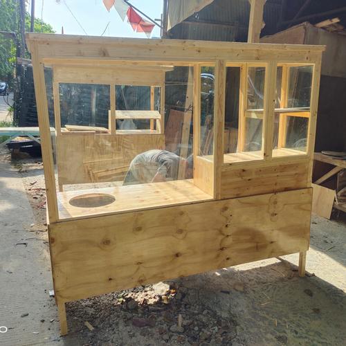 Jual gerobak bakso/gerobak kayu murah/gerobak kayu jatibelanda/ boot ...