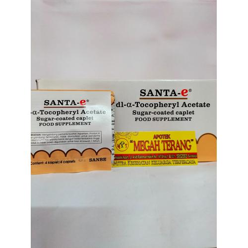 Jual SANTA-E 100IU, HARGA PER STRIP - Kota Surabaya - MEGAH TERANG ...