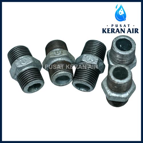 Jual Double Neple 1" Inch Besi / Galvanis - Jakarta Barat - Pusat Keran ...