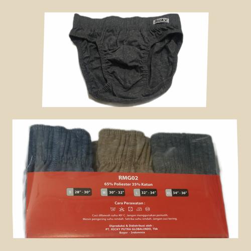 Jual GT man / Ricky celana dalam pria isi 3 - XL - Kota Bandung ...