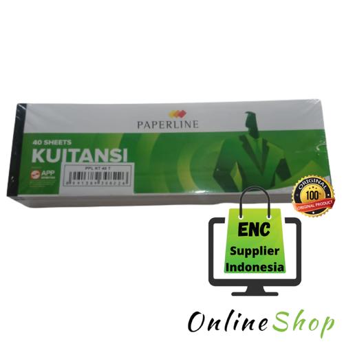 Jual ppl 10 Buku Kwitansi besar paperline kuitansi kt 50B per pak ...