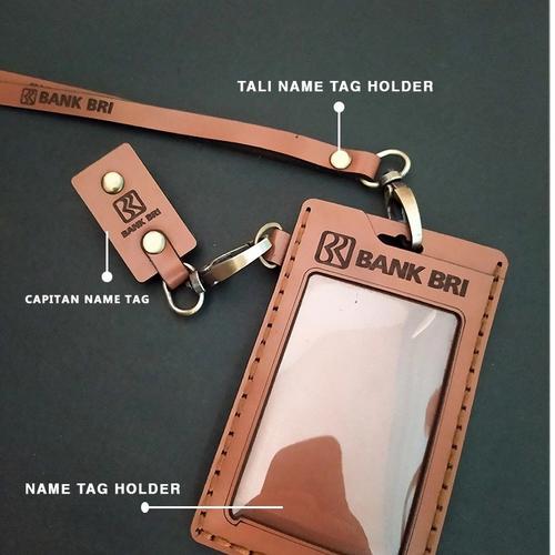 Jual Name Tag BRI - Name Tag Kulit PNM - Lanyard bank SUMUT - ID Card ...