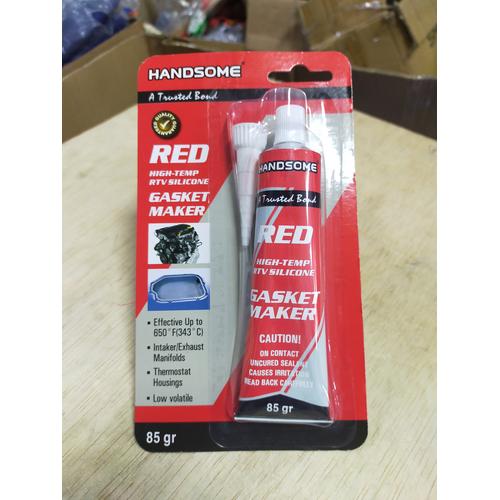 Jual Lem Silikon Red 650 70gr Lem Sealant tahan Panas - Jakarta Utara ...