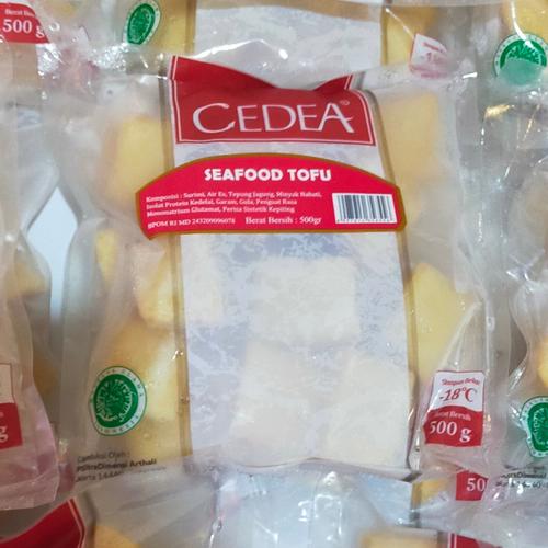Jual Cedea Seafood Tofu 500gr - Kota Medan - Go Frozen Mart | Tokopedia