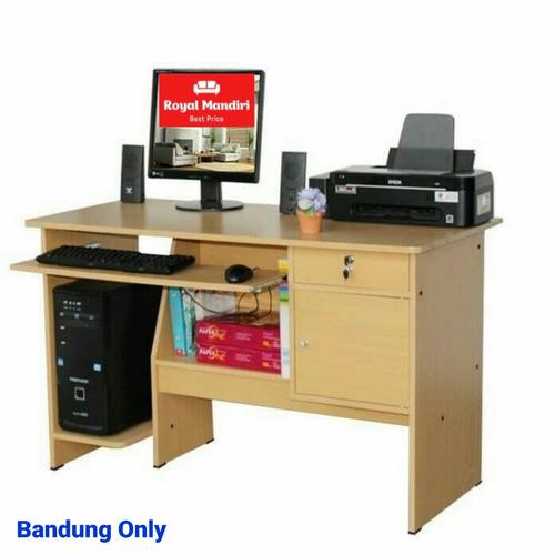 Jual Meja Kerja / Meja komputer dengan tempat Keyboard Uk.W.120xD.55xH ...