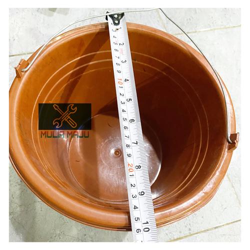 Jual Ember cor kecil orange anti pecah/ember cor orange kecil - Jakarta ...