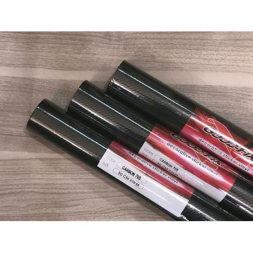 Jual STIKER / STICKER KARBON / CARBON 3D GOODFIX 45cm Roll (15 meter ...