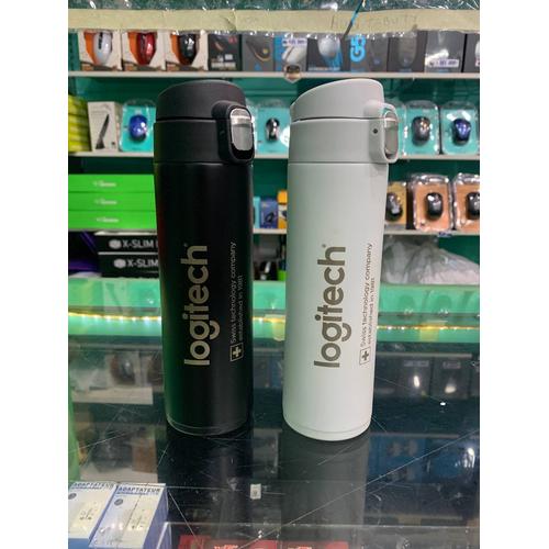 Jual Tumbler Botol Minum Logitech Allumunium Tahan Panas - Putih - Kota ...