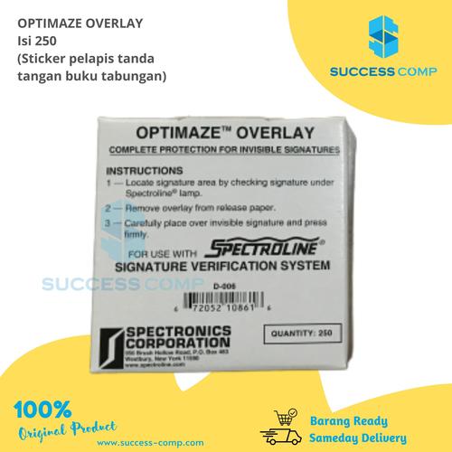 Jual Optimaze Overlay Spectroline Signature Sistem - Kota Bekasi ...