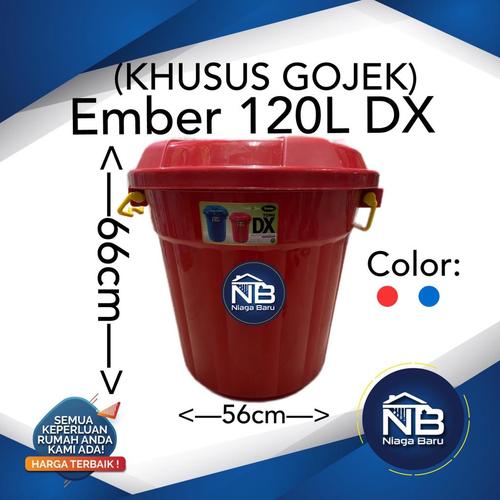 Jual Ember PLastik 120 Liter Tutup Tong DX Taiwan - Kota Bogor ...