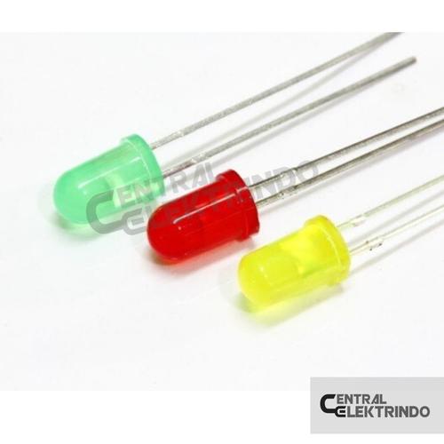 Jual Lampu LED - 3mm LED RGB Led 3mm Diode praktek Led pilot indikator ...