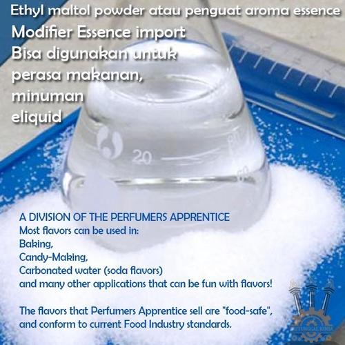 Jual Sweetener Flavour E Liquid Ethyl Maltol 100gr Pure EM Etil Maltol ...