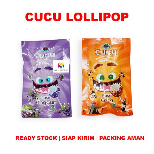 Jual Permen Cucu Lolipop Popping Candy Pletok Anggur / Cola 20 Gram ...