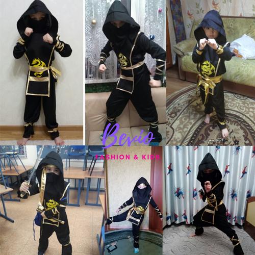 Jual Kostum Ninja Dragon Anak Impor Baju Cosplay Jepang Halloween ...