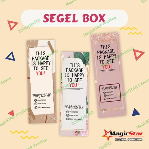 Jual SEGEL BOX PACKAGING OLSHOP / BOX KARDUS STIKER / KEMASAN HAMPERS ...
