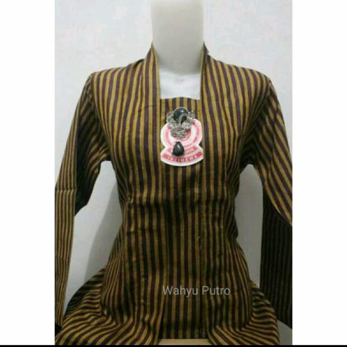 Jual kebaya kutubaru lurik batik kartini seragam kantor oleh oleh jogja ...