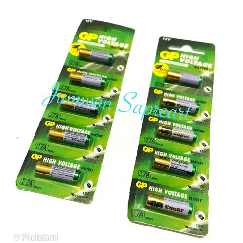Jual Baterai GP 27A High Voltage 12V Baterai GP A27 High Voltage ...