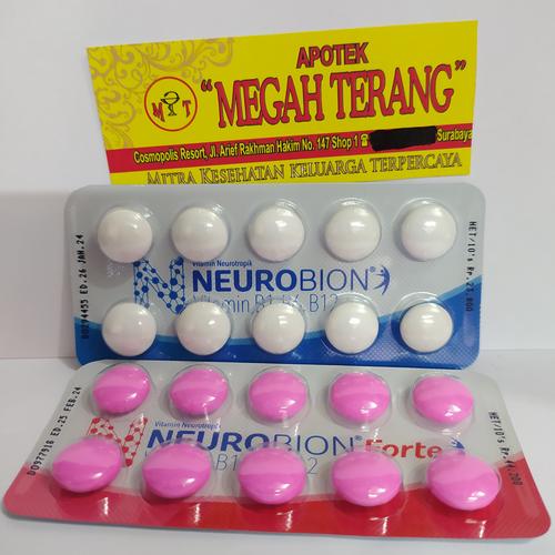 Jual NEUROBION VITAMIN SYARAF NEUROTROPIK KRAM KEBAS KESEMUTAN PER ...