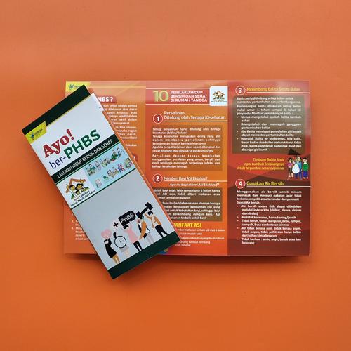 Jual Leaflet atau Brosur Ayo ber-PHBS Lakukan Hidup Bersih dan Sehat ...