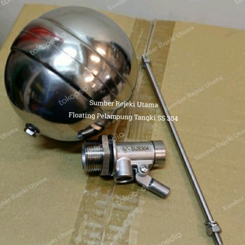 Jual Floating Valve / Pelampung Tangki Stainless SS304 Drat 2"inch ...
