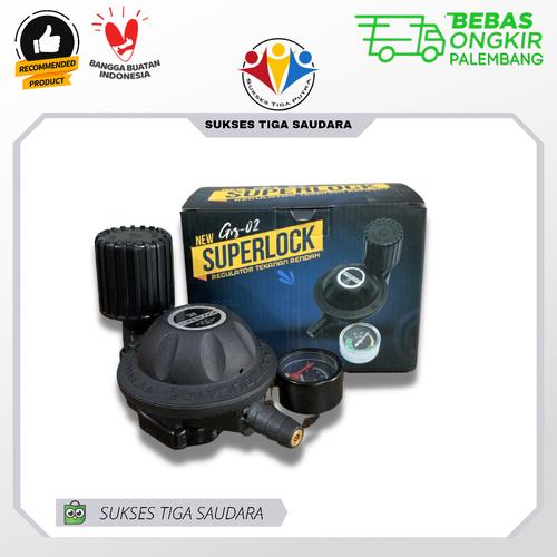 Jual REGULATOR GAS METER AMPERE SUPERLOCK GASCOMP GRS-02 MURAH - Kota ...