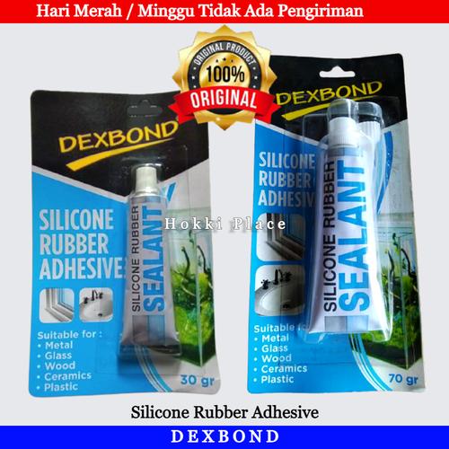 Jual LEM KACA AQUARIUM BENING SILICONE RUBBER SEALANT 70 gr DEXBOND ...