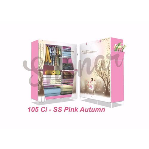 Jual Lemari Baju Portable Plastik Susun Besar /Lemari Resleting Susun ...