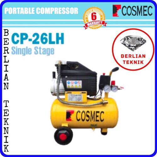Jual Portable Compressor Mini Kompresor Angin Cosmec 2 HP 26 Liter ...