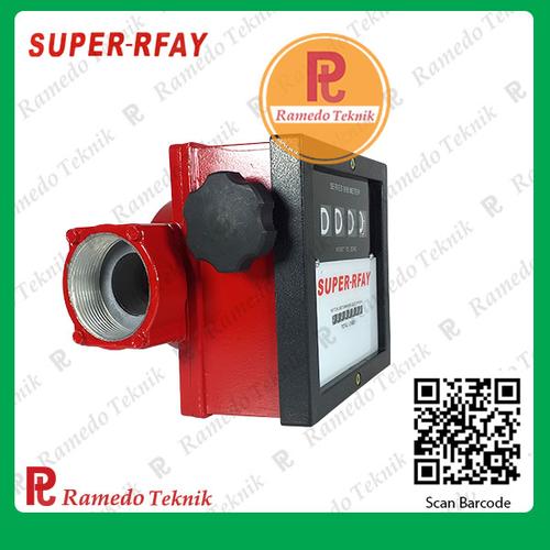 Jual Flow Meter Super Rfray Analog 2 Inch - Meteran Solar Series 999 C ...