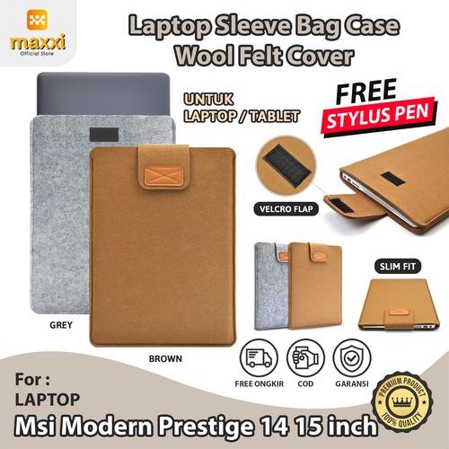 Jual Msi Modern Prestige 14 15 inch Laptop Bag Soft Protector Sleeve ...