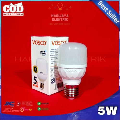 Promo VOSCO LAMPU LED TABUNG 5 WATT BOHLAM E27 TUBE NEO BRIGHT CAHAYA PUTIH - Jakarta Utara ...