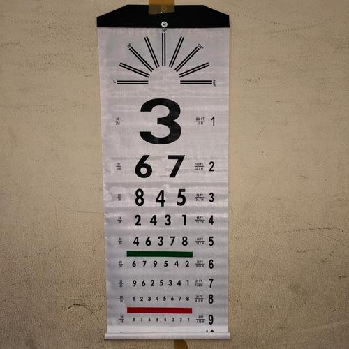 Jual snellen angka/ready/objek periksa mata - Jakarta Pusat - tokopaset ...