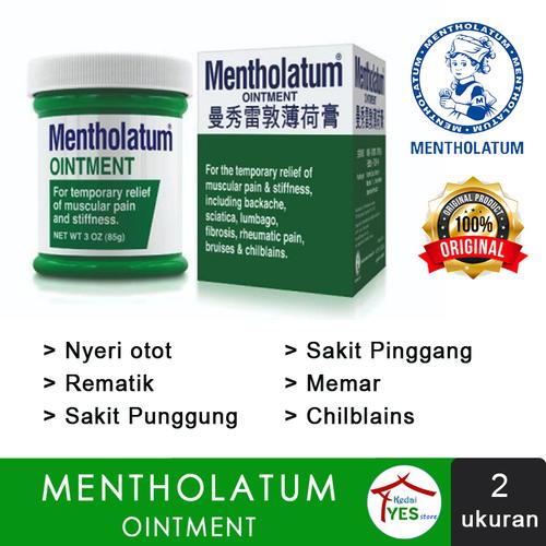 Jual MENTHOLATUM OINTMENT / Nyeri Otot - Sakit Pinggang - Rematik - 28 ...