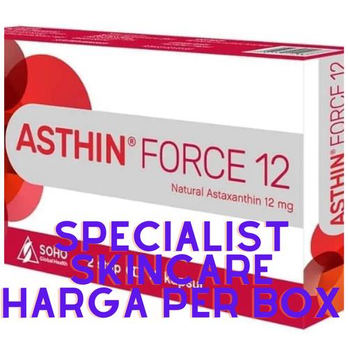 Jual Asthin Force 12 Mg - Daya Tahan Tubuh [1box] - BIASA - Kota ...