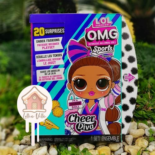 Jual LOL Surprise OMG Sports Cheer Diva Competitive Cheerleading Doll ...