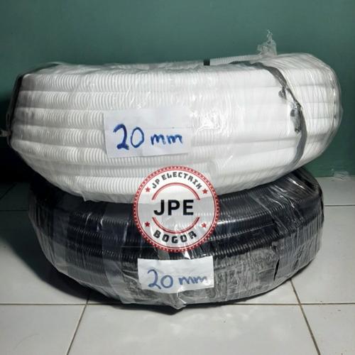 Jual Flexible Coundit PVC 20mm/Selang Flexible 3/4" Inch/Spiral Kabel ...