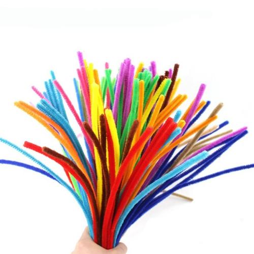 Jual Pipe Cleaner Mainan Kawat Bulu Mercy untuk Sensory dan Montessori ...