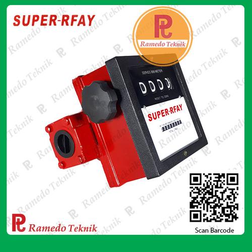 Jual Flow Meter Super Rfray 1 Inch-Flow Meter Analog 1 Inch - Kota ...