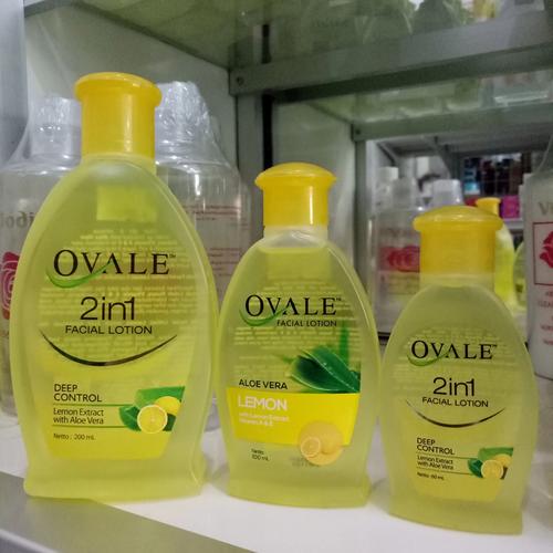 Jual OVALE 2IN1 FACIAL LOTION DEEP CONTROL LEMON EXTRACT - Kota ...