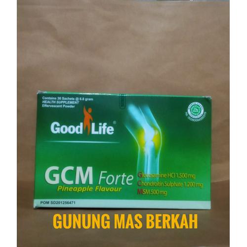 Jual GCM Forte Sachet - Memelihara kesehatan sendi - sachet pinepel ...
