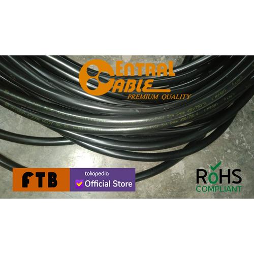 Jual SNI CENTRAL KABEL NYYHY 3x4 Sqmm ZR-RVV 3x4mm H07VK 3x4 450/750V ...