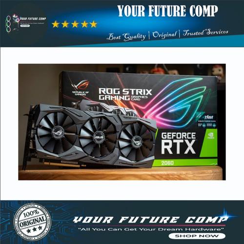 Jual VGA ASUS ROG Strix RTX 2060 6GB | RTX2060 6 GB GDDR6 Triple 3 Fan ...